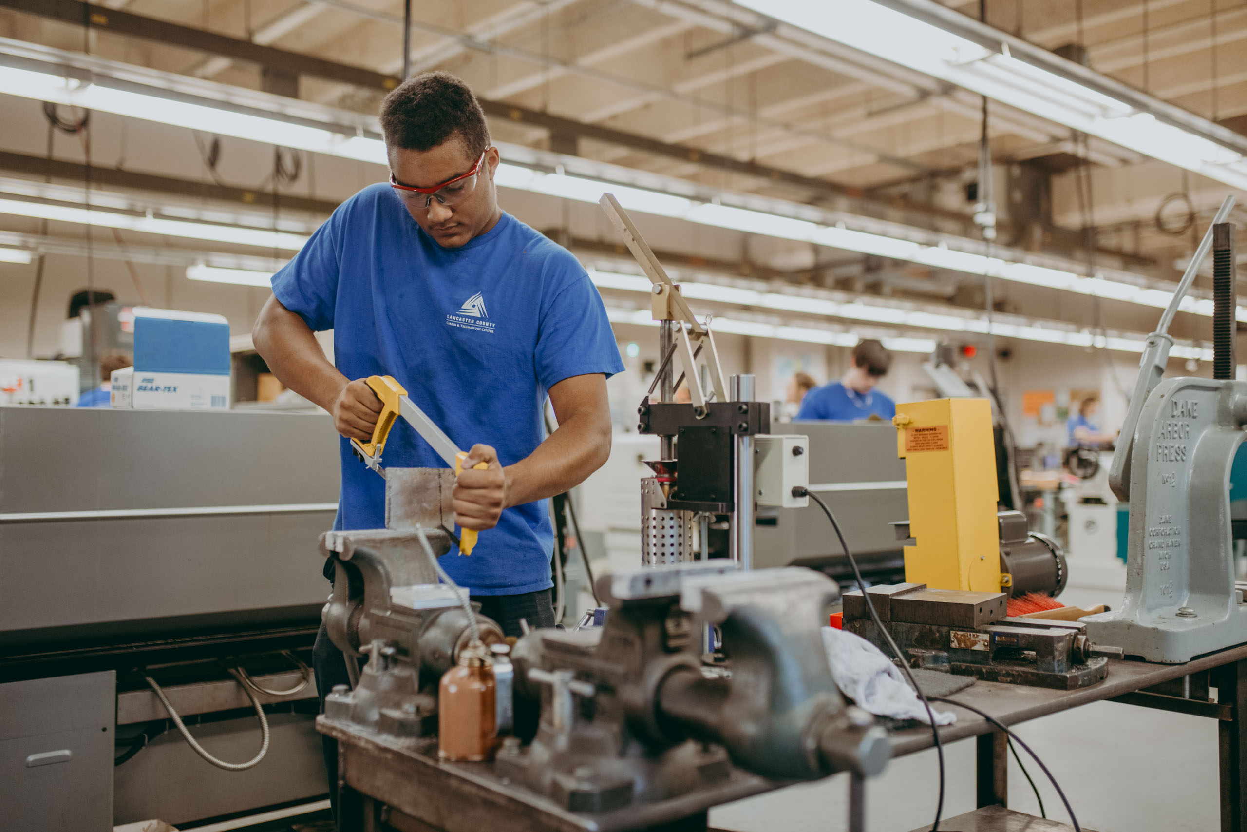 Precision Machining Training - High School - Lancaster County Career ...